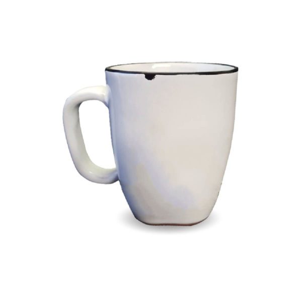 Modern Square Mug - Sandstorm & Country Style | Argilla Pottery