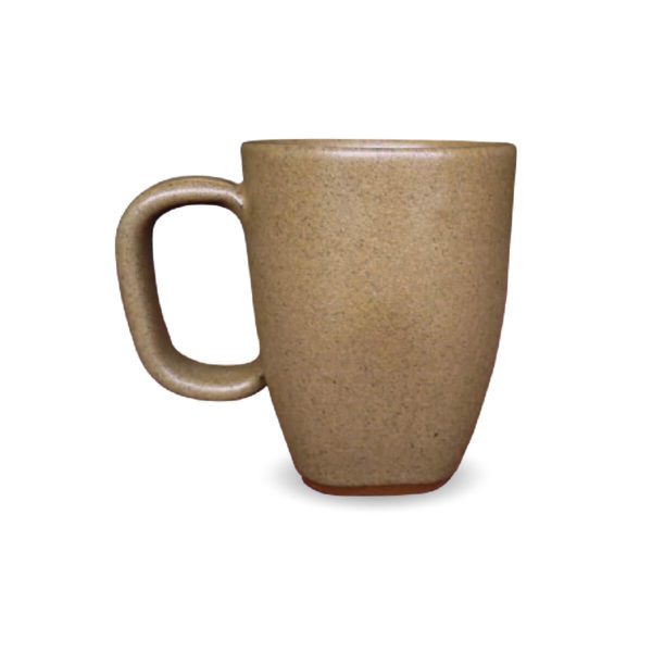 Modern Square Mug - Sandstorm & Country Style | Argilla Pottery