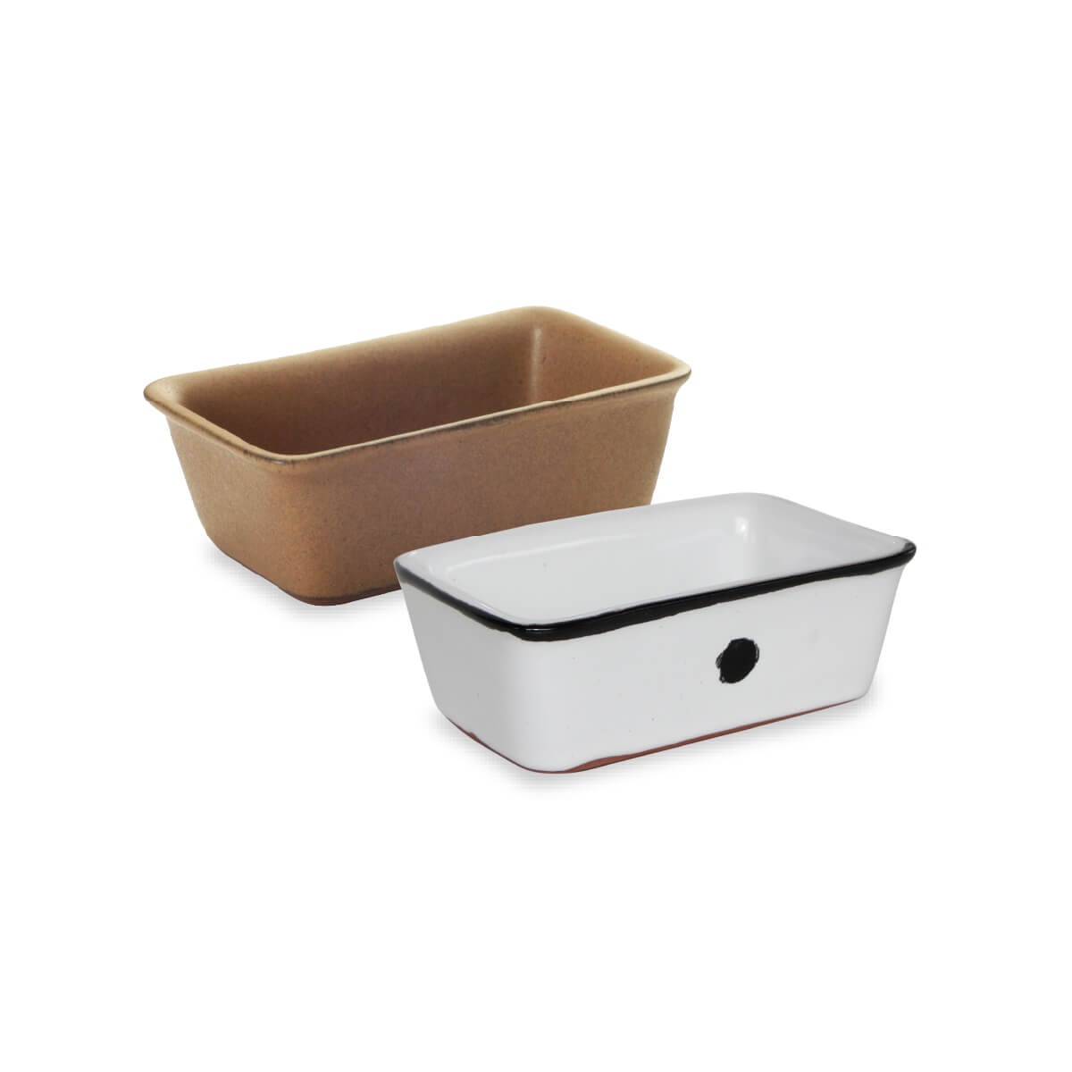 Versatile Mini Bread Pan - Sandstorm & Country Style | Argilla Pottery
