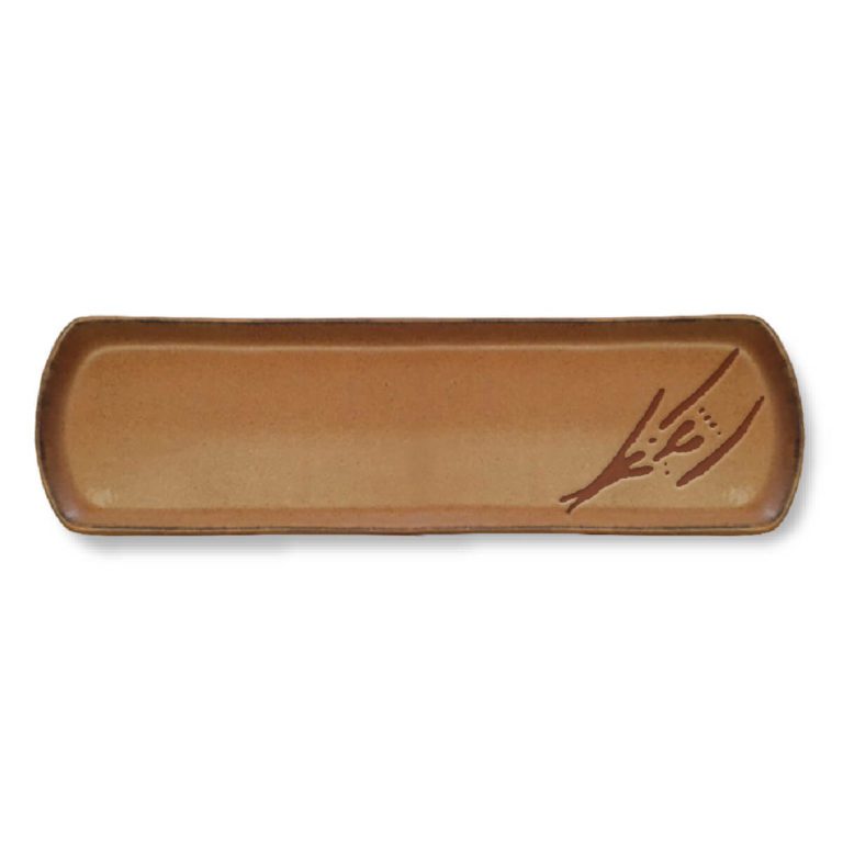 Garlic Bread Plate Bundle - Country Style & Sandstorm | Argilla Pottery