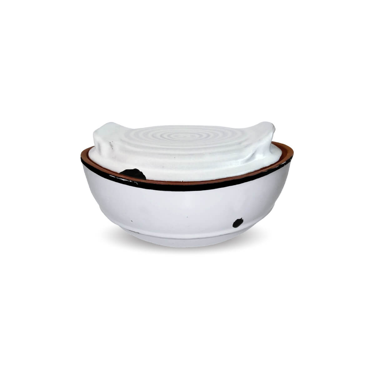 Rustic Mini Gourmet Roaster - Sandstorm & Country Style | Argilla Pottery