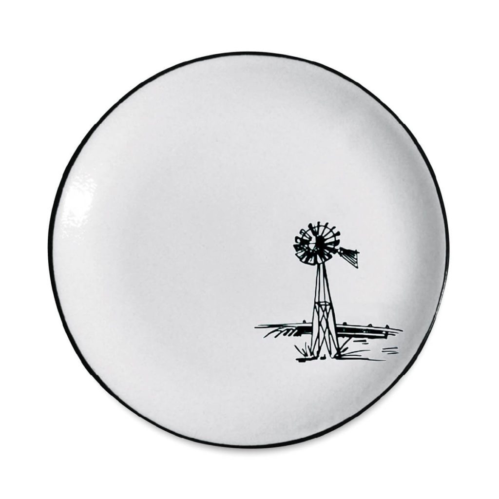 Large Round Plates - Sandstorm & Country Style | Argilla Pottery