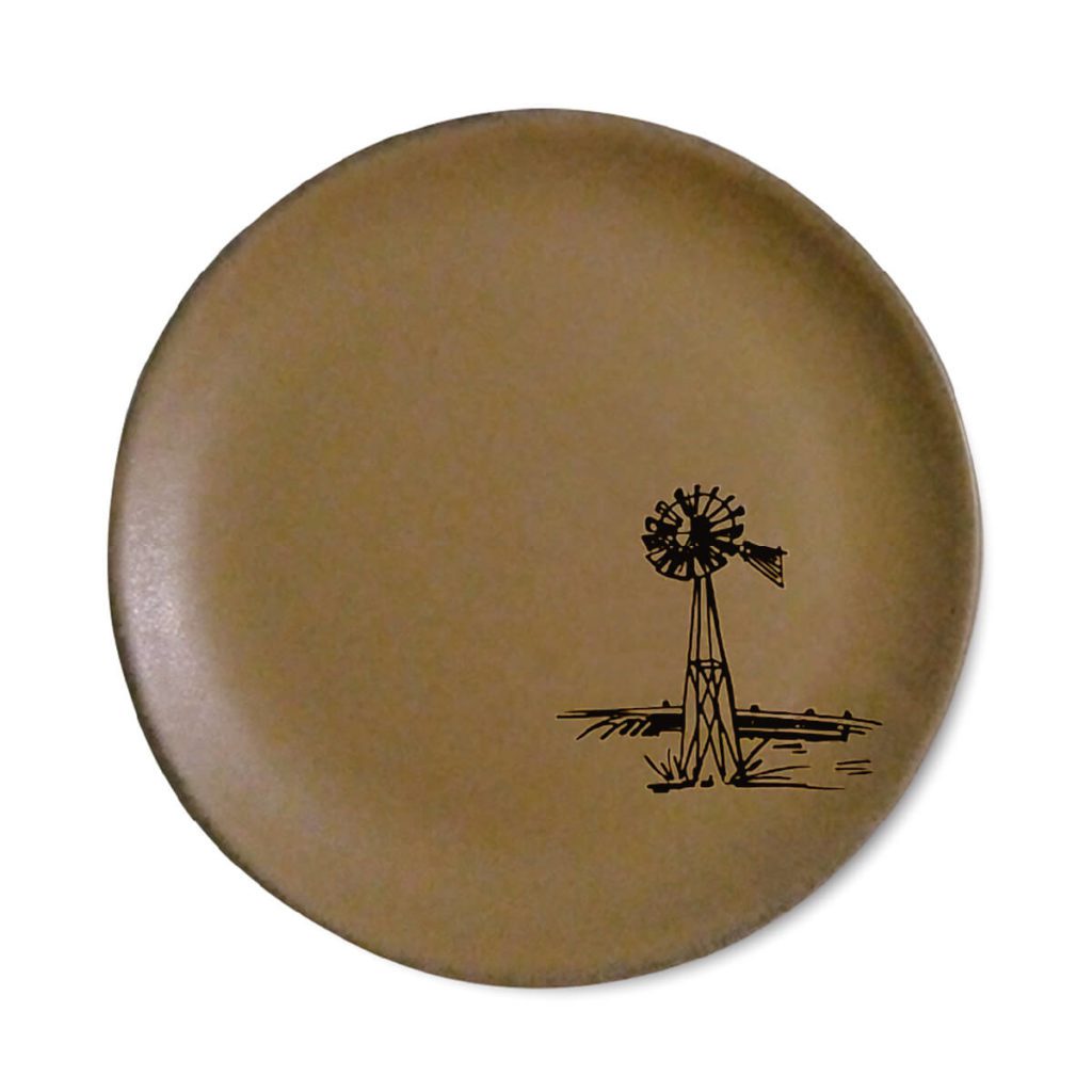 Large Round Plates - Sandstorm & Country Style | Argilla Pottery