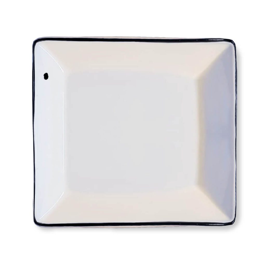 Large Square Plate - Sandstorm & Country Style | Argilla Pottery