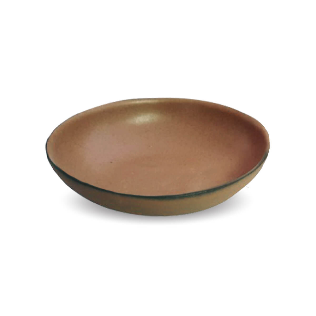 Stylish Round Dish - Plain Sandstorm & Country Style | Argilla Pottery