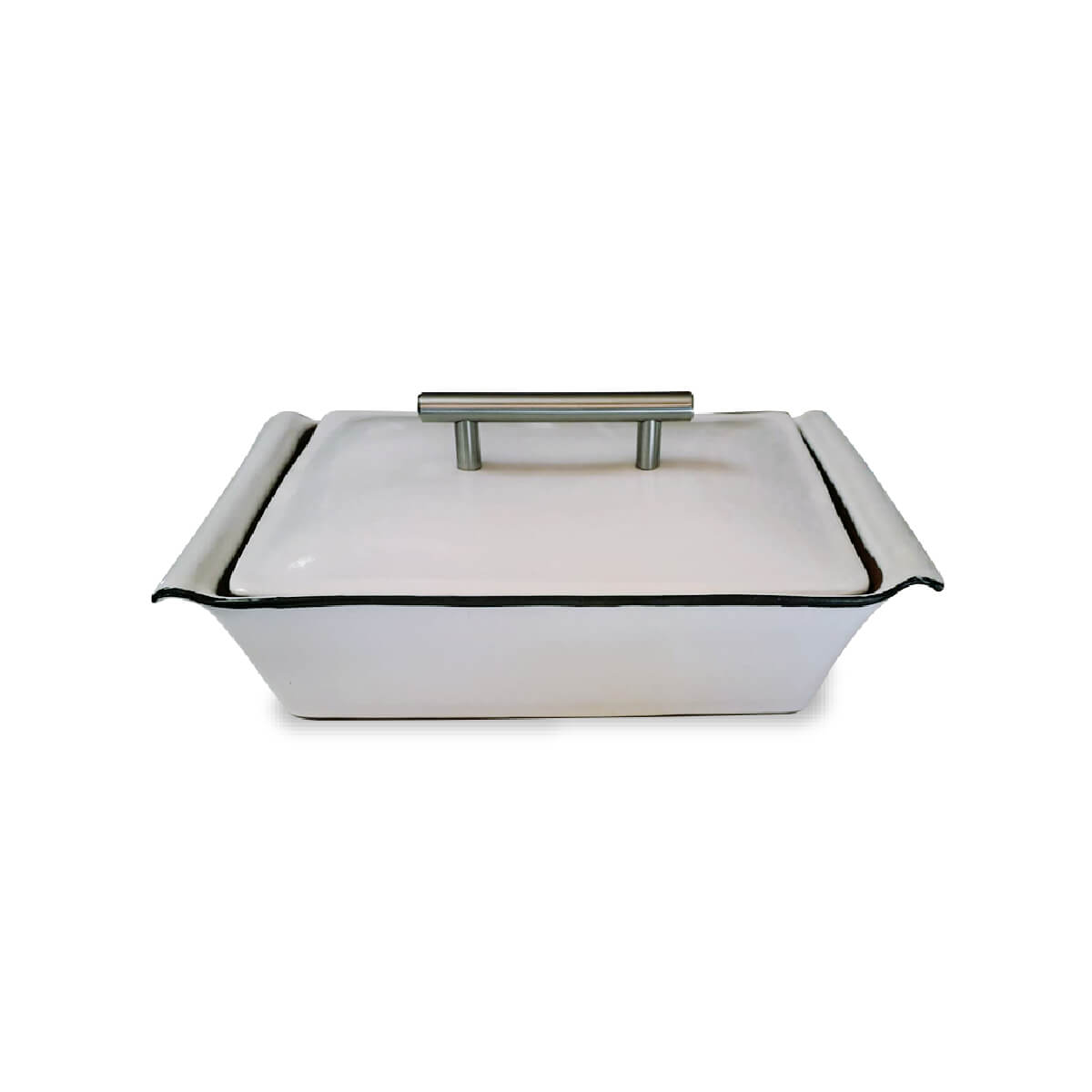 Versatile Medium Rectangular Roaster - Sandstorm & Country Style | Argilla Pottery