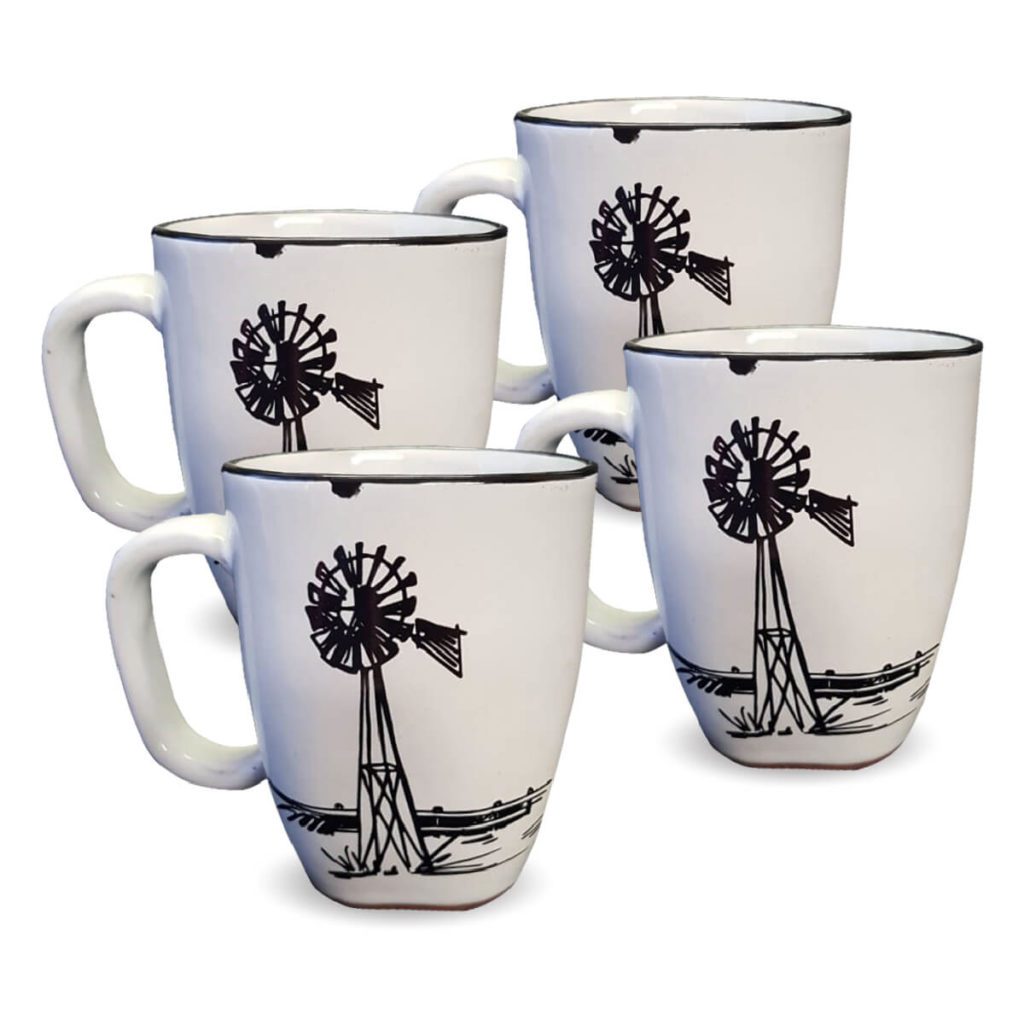 Square Mug Set - Argilla Pottery Online Shop
