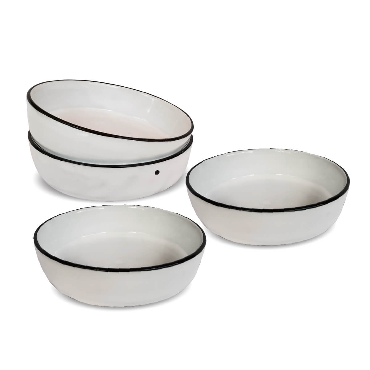 Rustic Pie Pan Set - Sandstorm & Country Style | Argilla Pottery