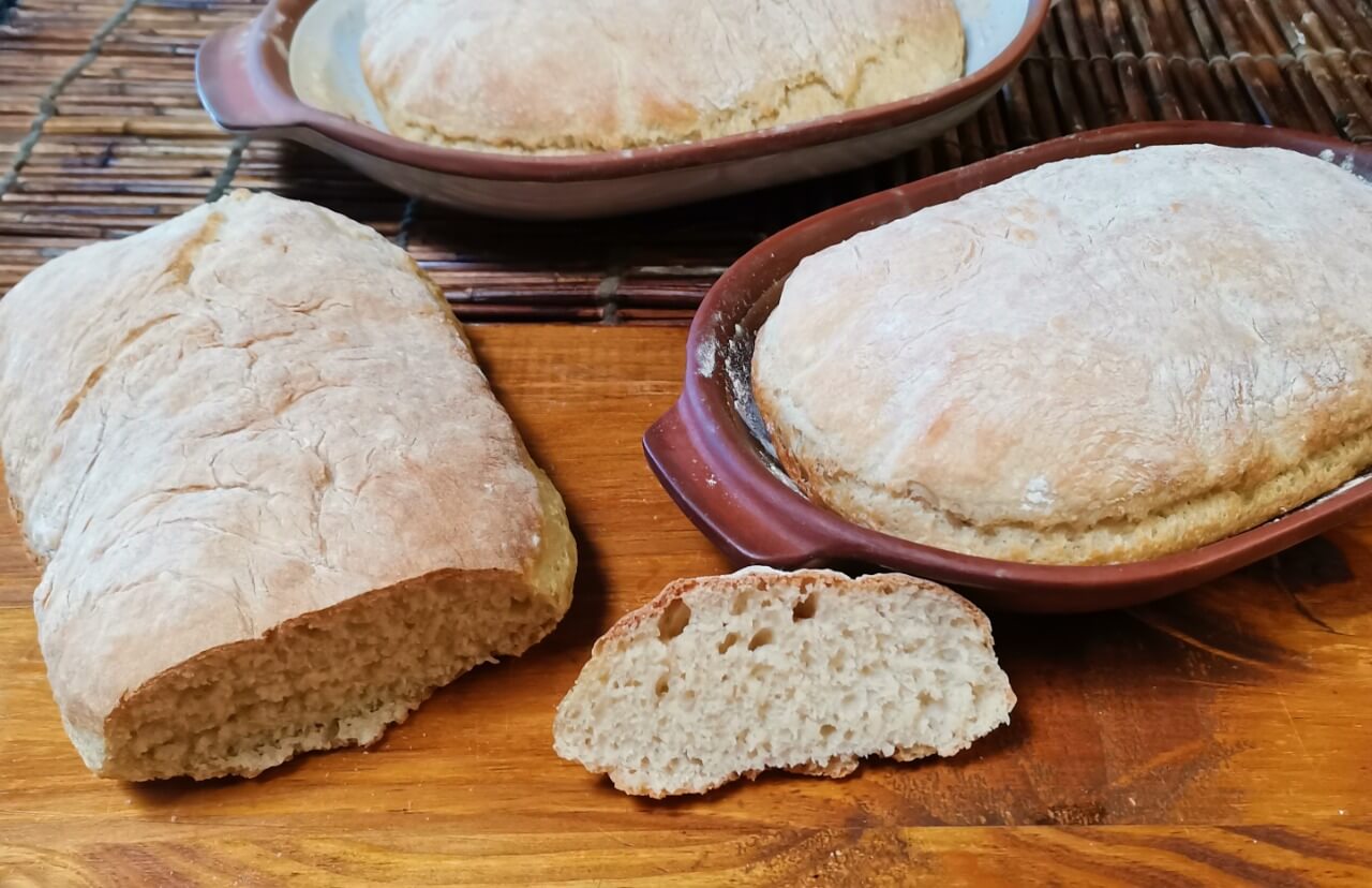Ciabatta Bread - Argilla Pottery Online Shop