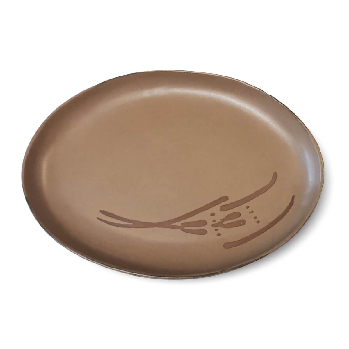 Large Oval Blate - Sandstorm & Country Style | Argilla Pottery