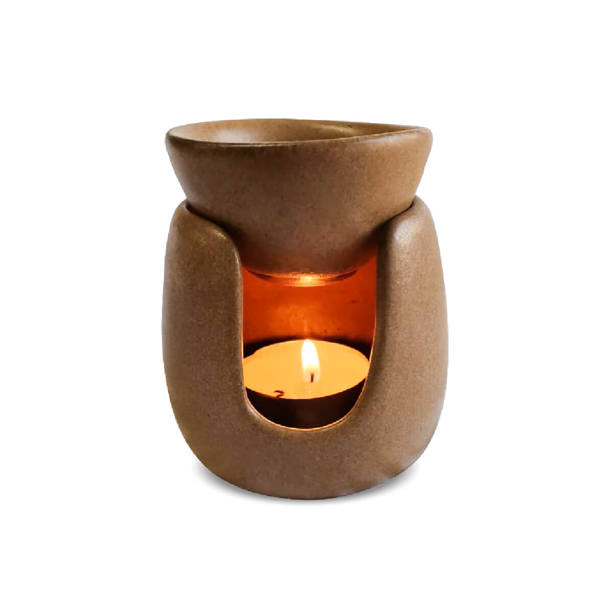 Versatile Oil Burner - Sandstorm & Country Style | Argilla Pottery