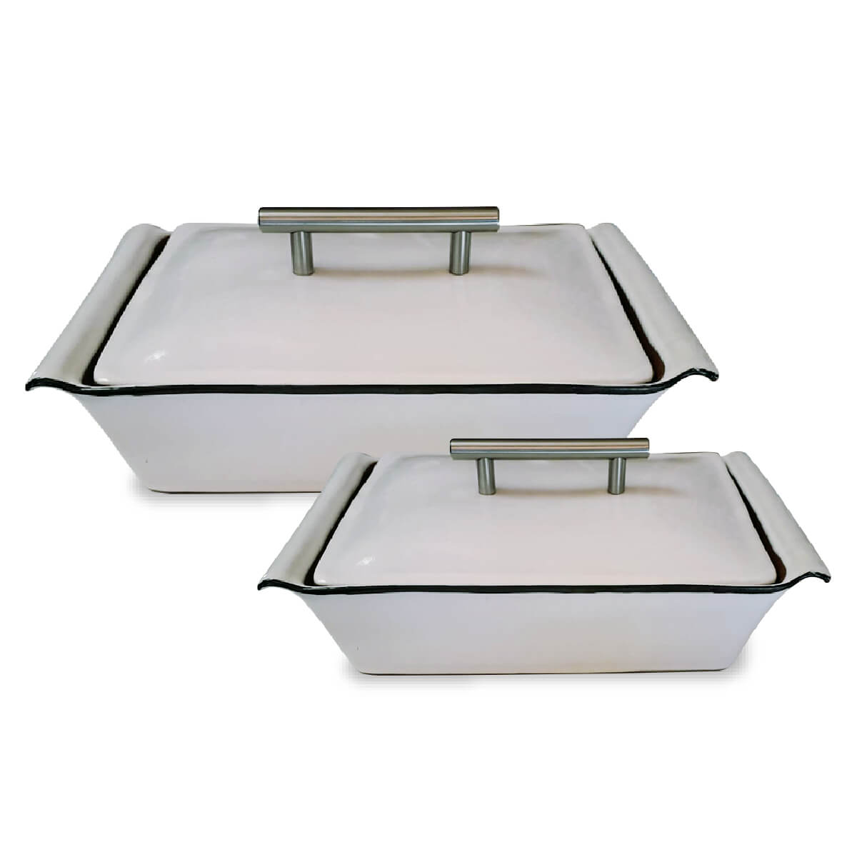 Rectangular Roaster Bundle | Argilla Pottery