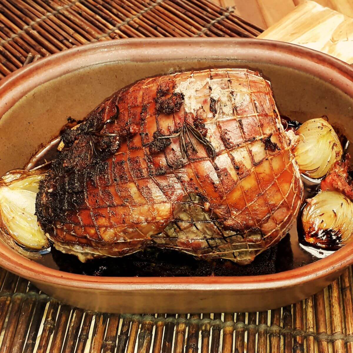Rustic XL Oval Roaster - Sandstorm & Country Style | Argilla Pottery