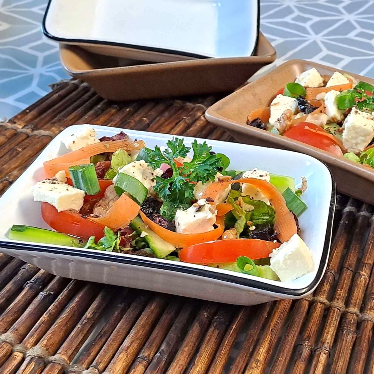 Side Server Bowl Bundle - Sandstorm & Country Style | Argilla Pottery