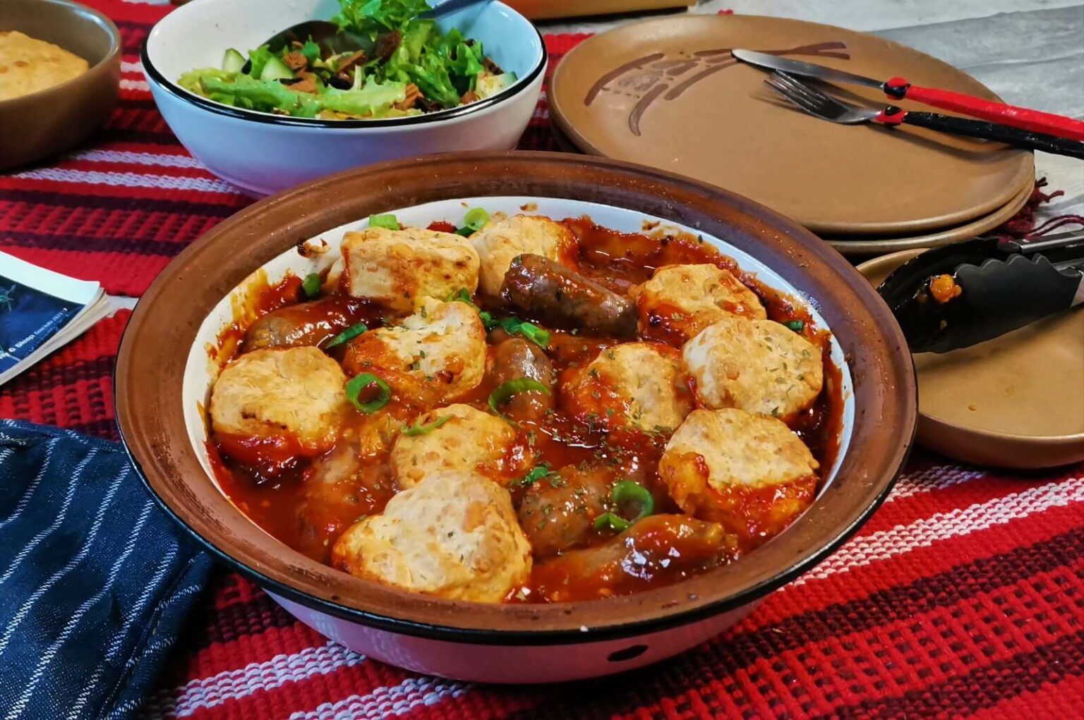 Boerie Sausage and Dumplings - Argilla Pottery Online Shop