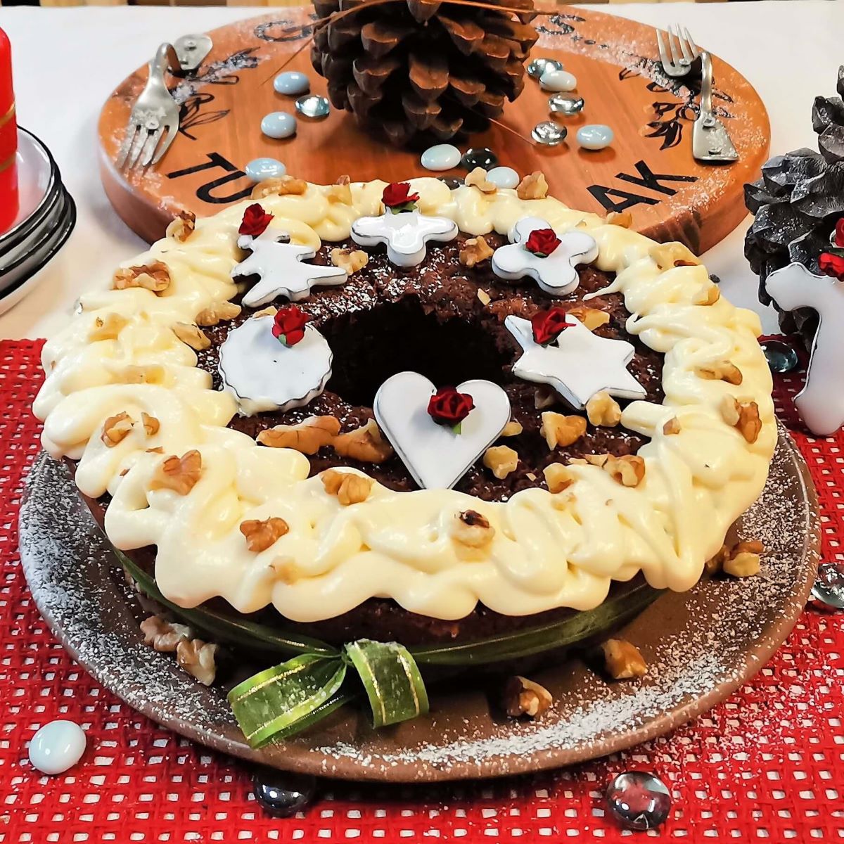 Versatile Cake Pudding Ring - Sandstorm & Country Style | Argilla Pottery