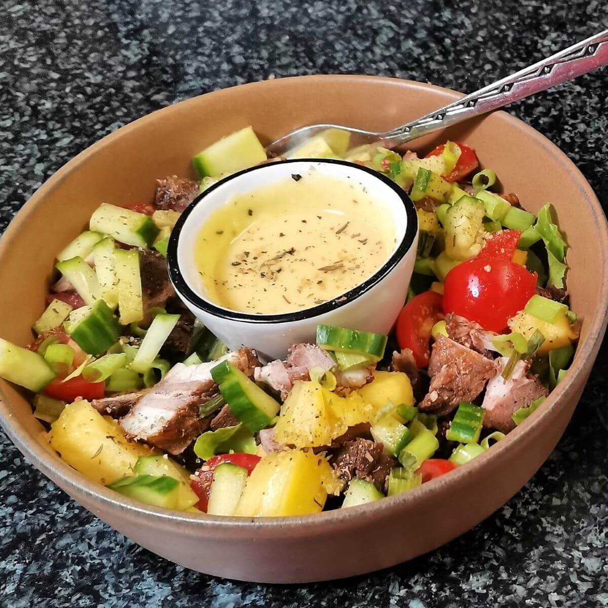 Rustic Tapas Bowl - Sandstorm & Country Style | Argilla Pottery