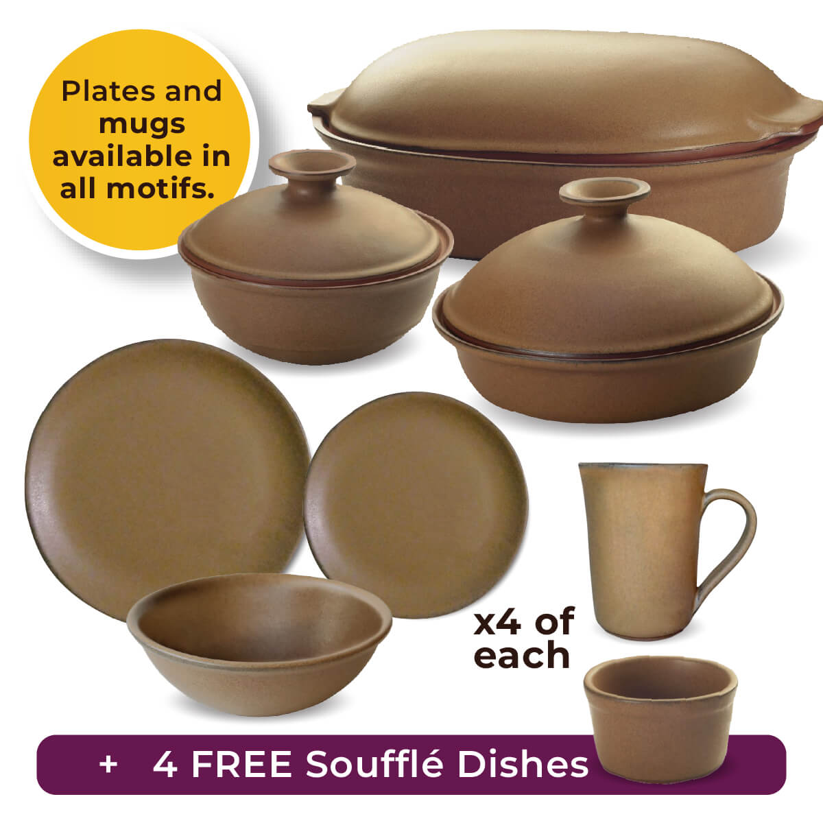 Sets - Argilla Pottery Online Shop