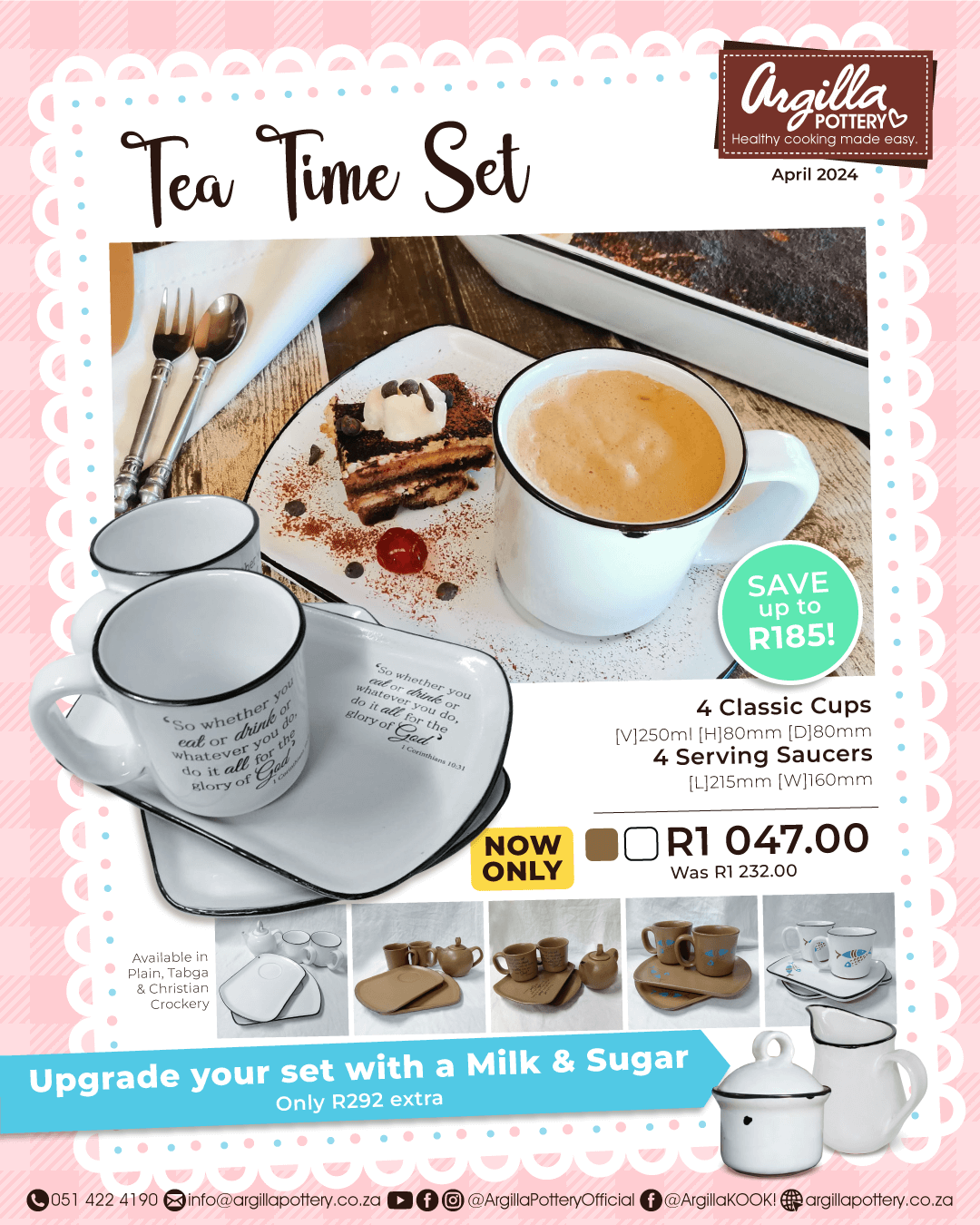 Specials - Argilla Pottery Online Shop