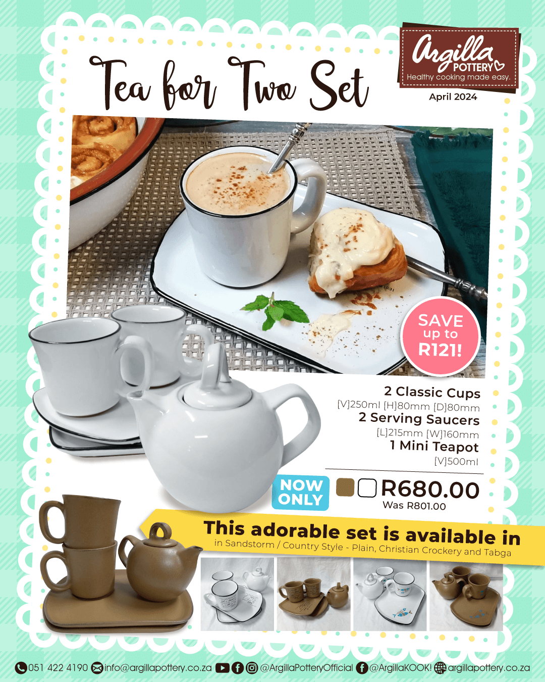Specials - Argilla Pottery Online Shop