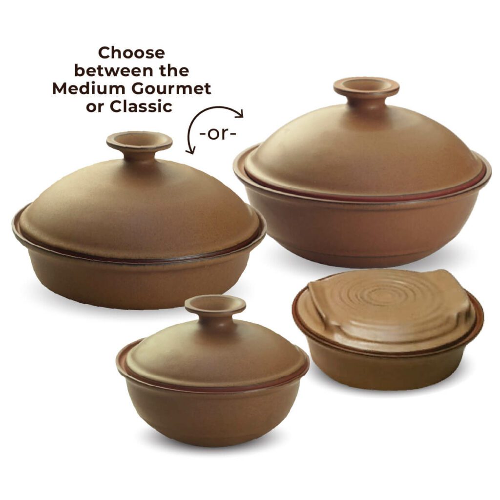 Versatile Large Oval Roaster - Country Style & Sandstorm | Argilla Pottery