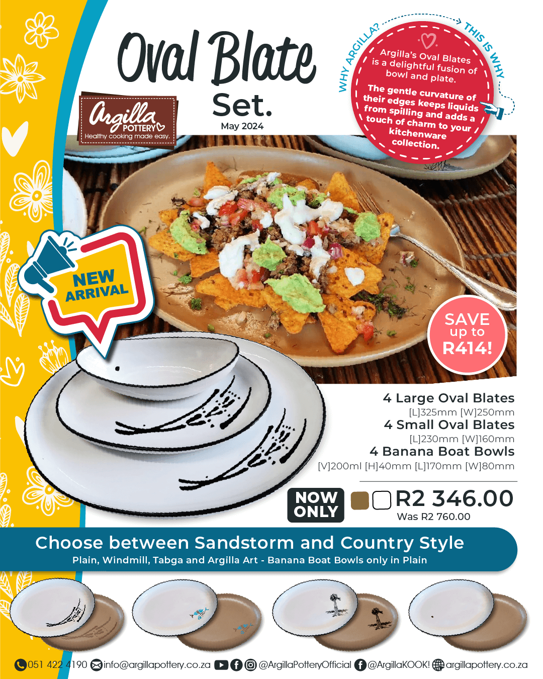 Specials - Argilla Pottery Online Shop