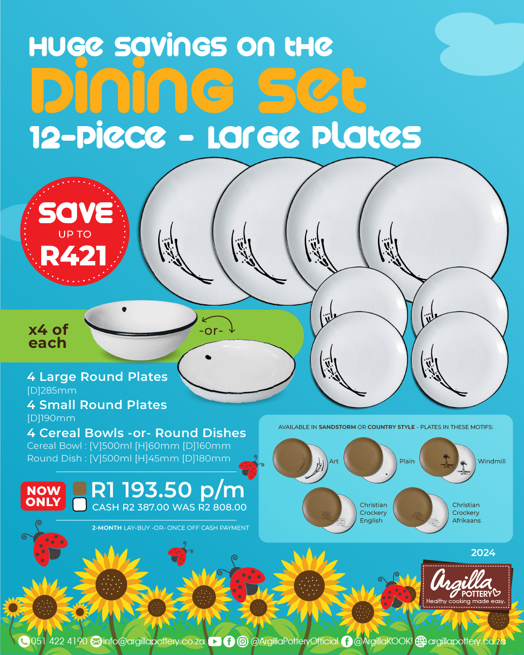 Specials - Argilla Pottery Online Shop